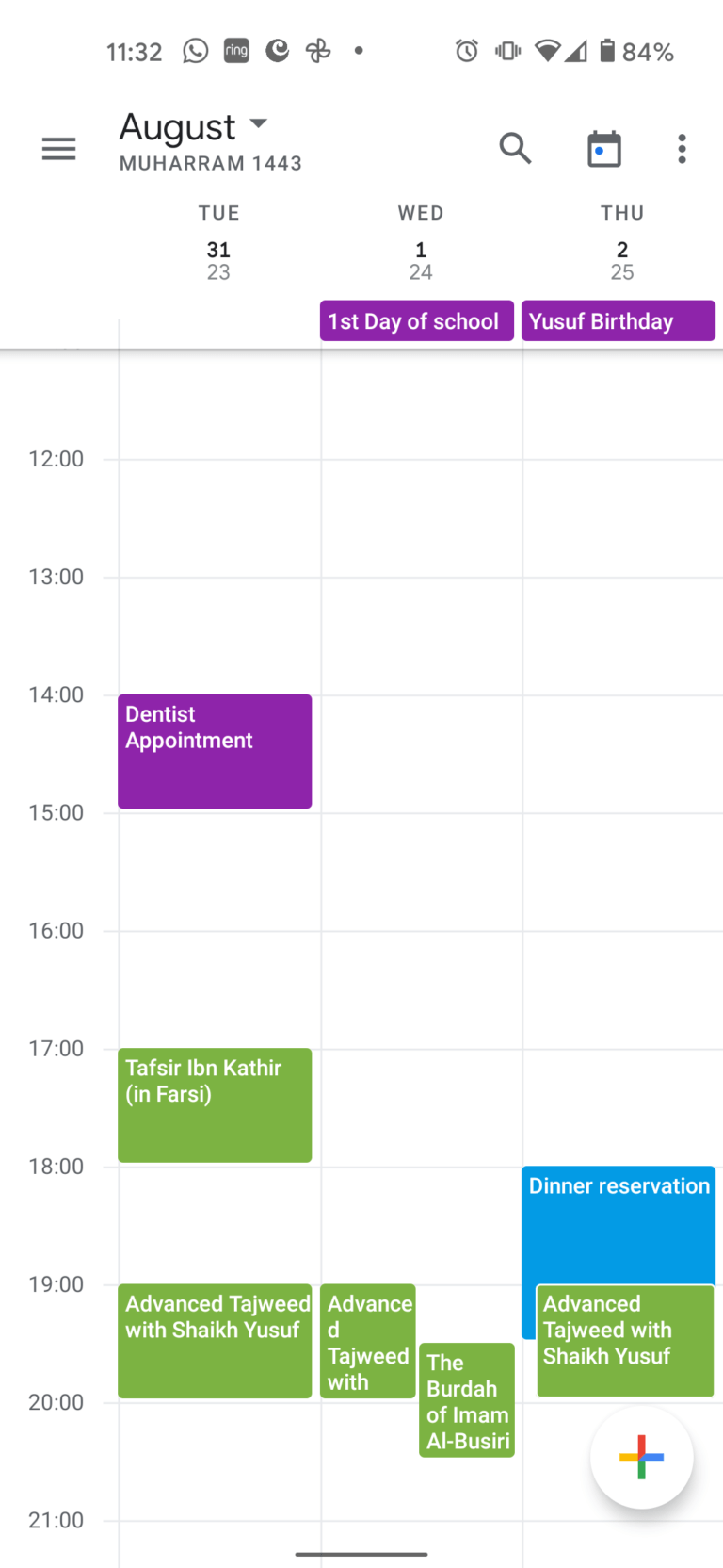 IANL Calendar | IANL - Islamic Association of North London